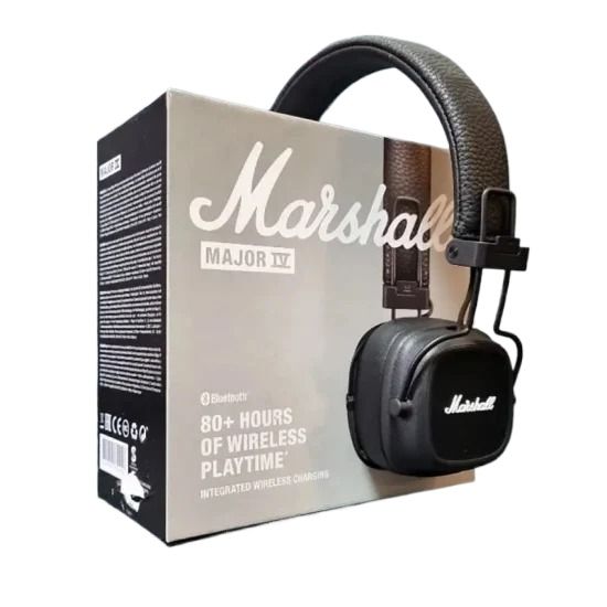 Wireless Bluetooth Headphones Marshall Major IV Earphones Deep Bass ...