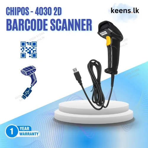 CHIPOS-4030 2D Barcode Scanner Wired USB interface 2D barcodes and QR ...