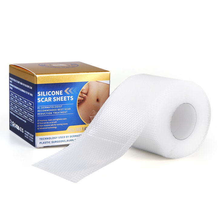 Silicone Scar Sheets Keloid Removal Strip Effective Scar Reducing Tape ...