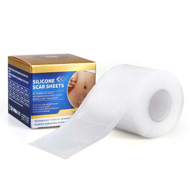Silicone Scar Sheets Keloid Removal Strip Effective Scar Reducing Tape ...