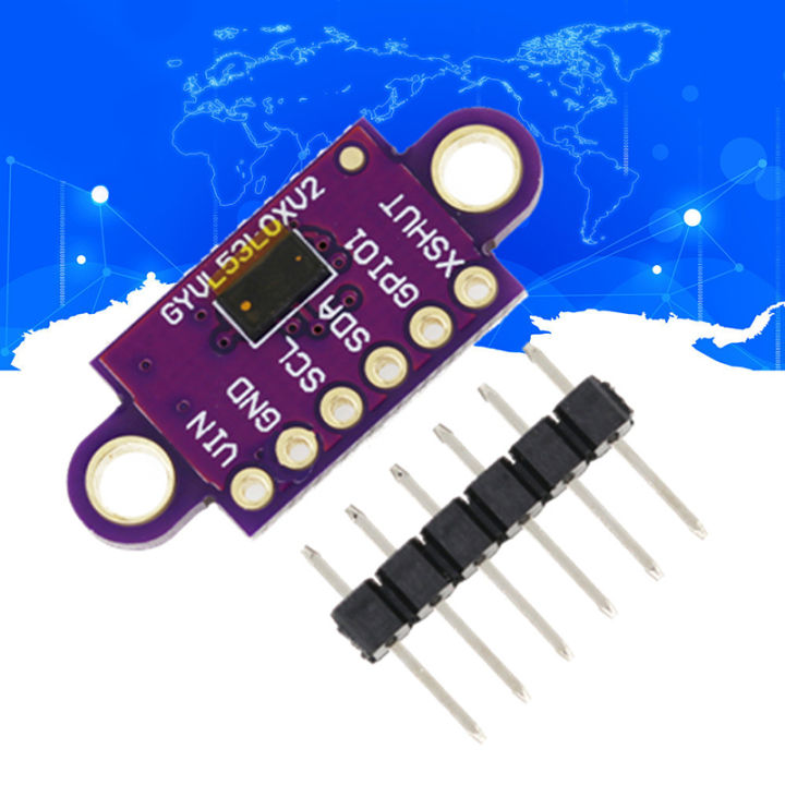 VL53L0X Time-of-Flight (ToF) Laser Ranging Sensor Breakout 940nm GY-530 ...