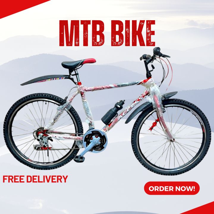 MTB Bicycle ACCESS 26 Size New Design with Bottle and Tire Reflector 21 ...