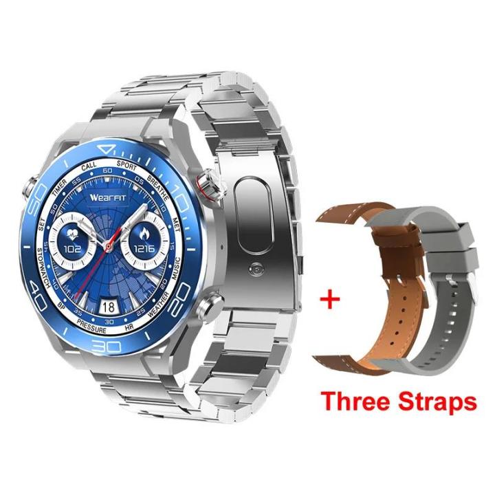 With 3 Watchbands Smartwatch Luxury HW5 Ultimate 1.52| High-Definition ...
