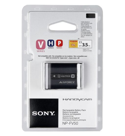 SONY NP-FV50 / NP FV50 / FV 50 Battery 6.8v 980MAh | Daraz.lk