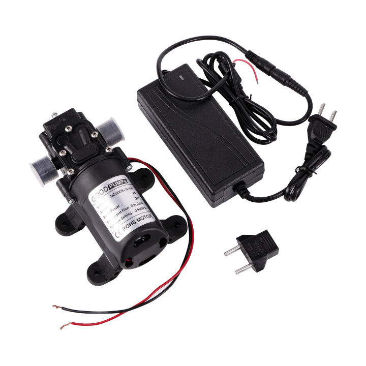 Dc12v 72w Electric Diaphragm Water Pump Automatic Switch 6l/min High ...