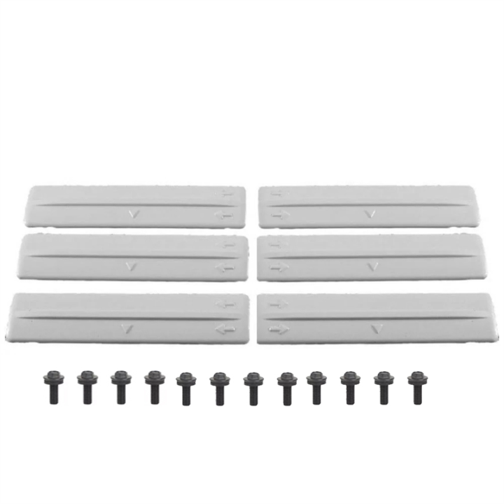 6pcs Roof Drip Rack Removal Cover Trim Clips with Screws | Daraz.lk