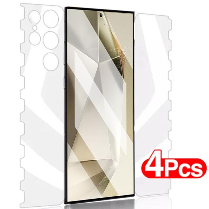 4PCS Butterfly Screen Protectors for Samsung Galaxy S24 S23 S22 S21 S20 ...