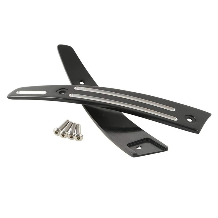LKPCIGCXM 6X Black Split Windshield Side Trim for Touring Road Glide ...