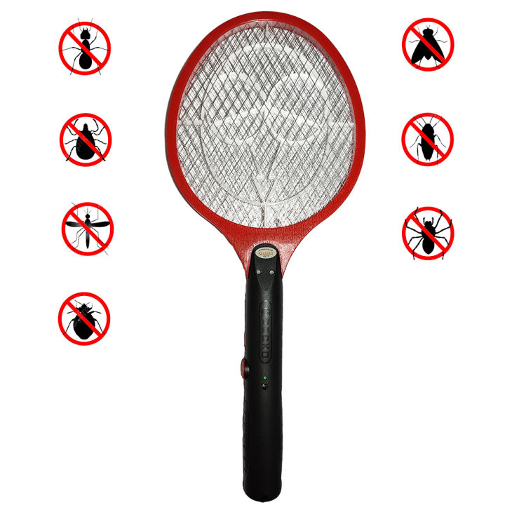 Mosquito Killer Racket Rechargeable Bat 100 Percent Environment ...