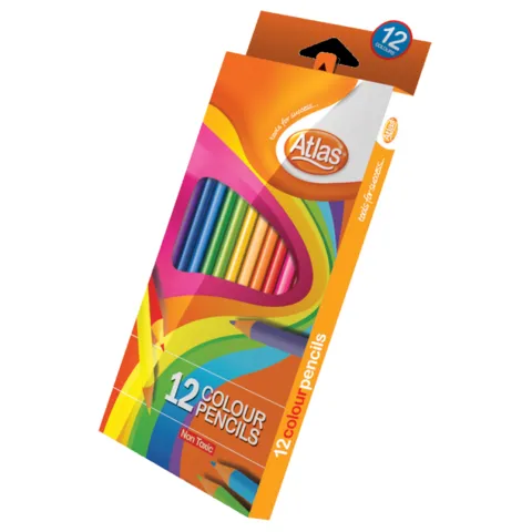 atlas colour pencils 12colours | Daraz.lk
