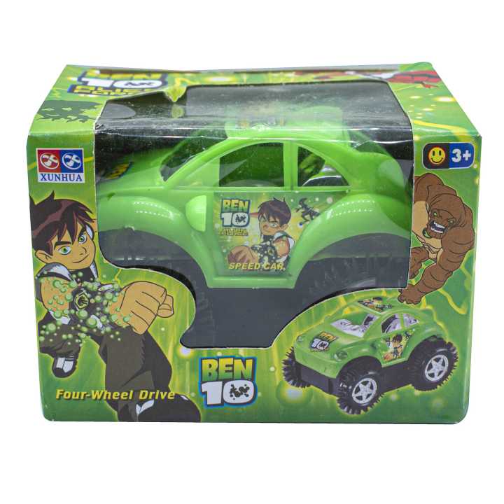 Ben 10 Four Wheel Drive Car Toy Speed Car | Daraz.lk