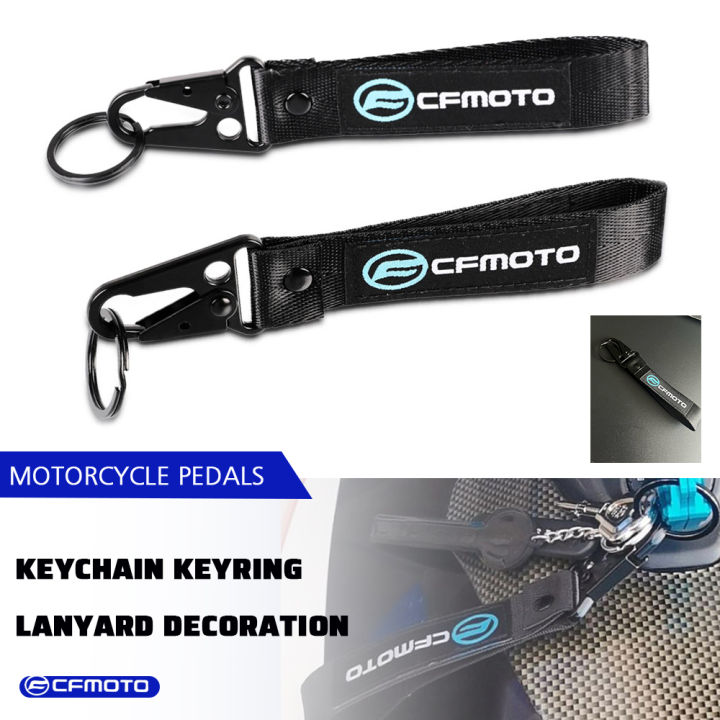 Motorcycle Accessories Keychain Keyring Key Ring Chain Tag Strap For ...