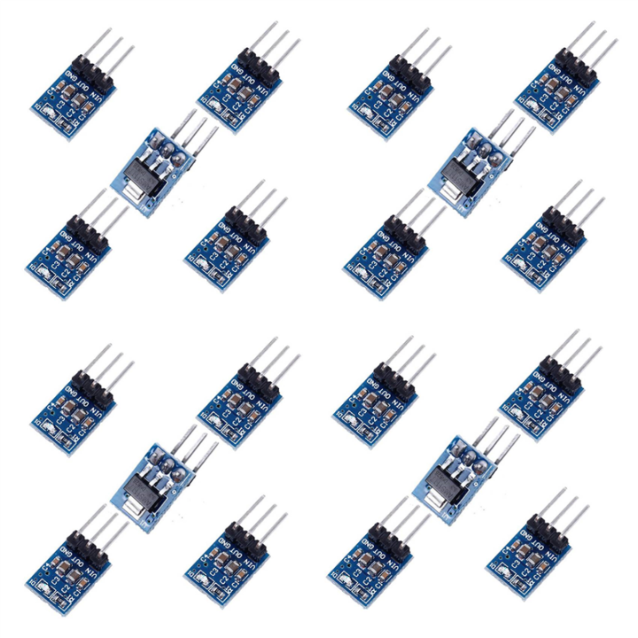 OYPFXMI AMS1117-3.3 DC Voltage Regulator Step Down Power Supply Module 4.75V-12V to 3.3V 800MA ...