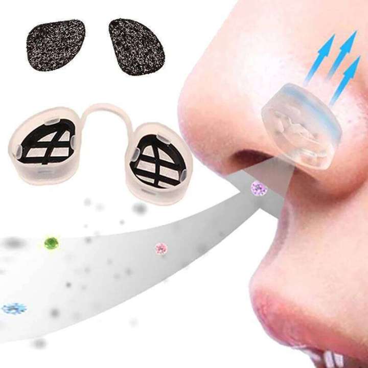 Comfortable Invisible Nasal Filters Anti Air Pollution Pollen Allergy ...
