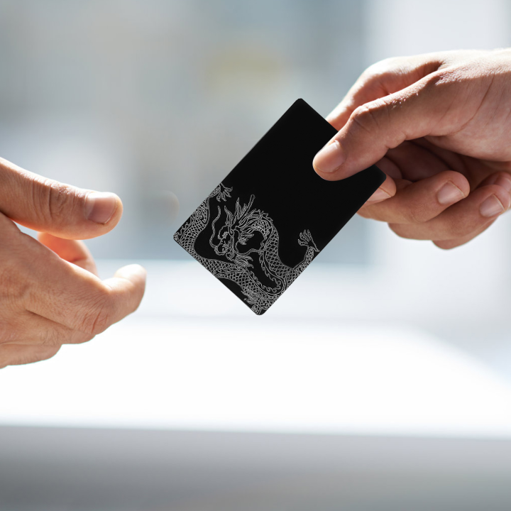 10 Pcs Metal Business Card DIY Cards Name Blank Aluminum Nameplates ...