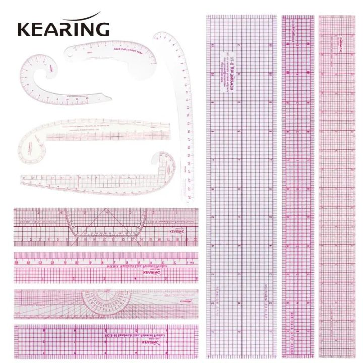 Kearing Pattern Making Ruler French Curve Ruler Patchwork Ruler Sewing ...