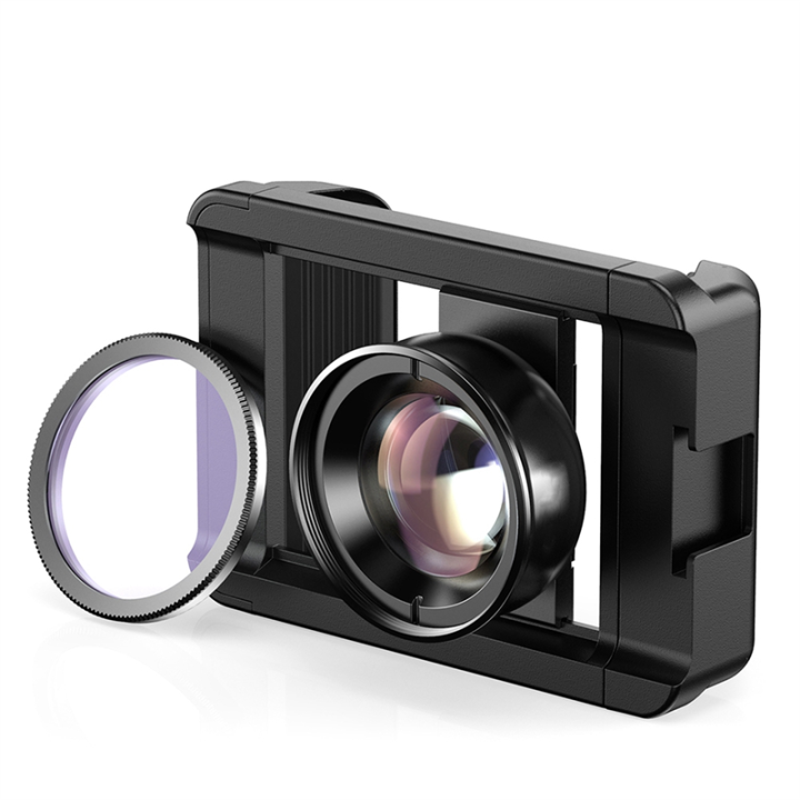 APEXEL 4K HD 100mm Macro Lens Plastic Lens with CPL Filter Universal ...