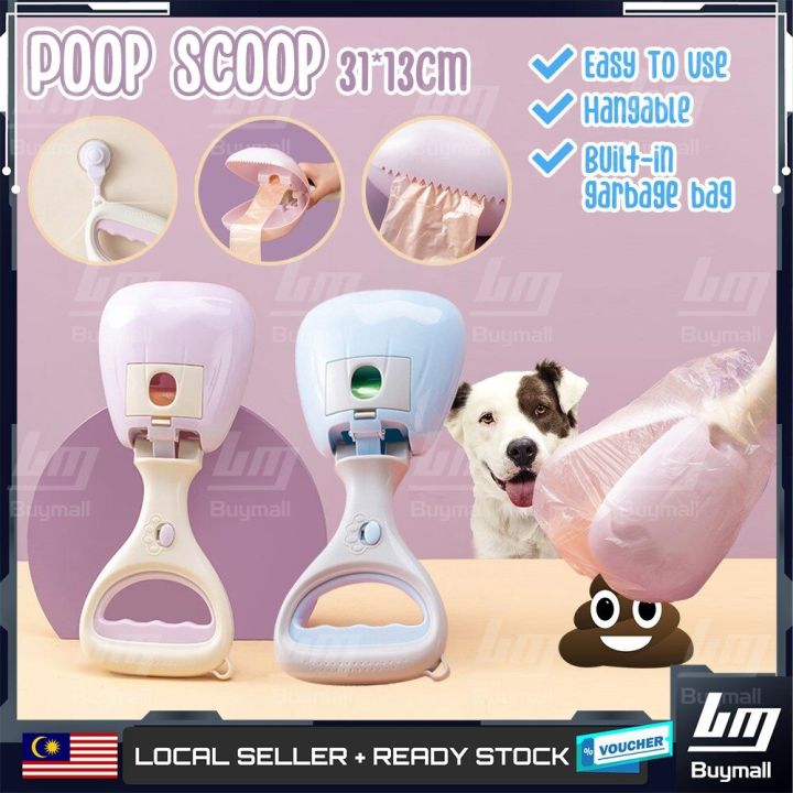 KUCINGJER Malaysia 30cm Macaron Pooper Scooper Poop Collector Pet Small ...