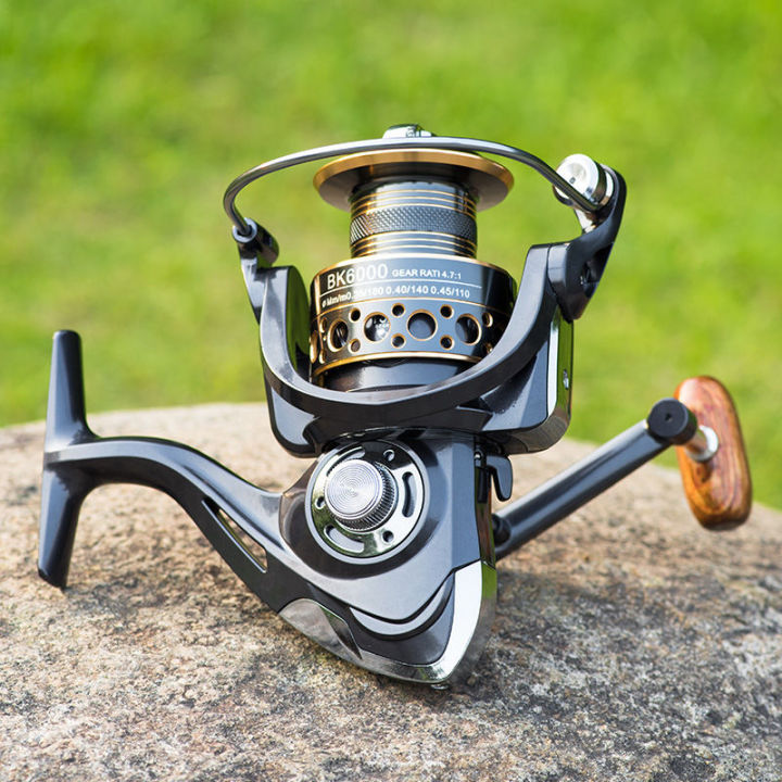 Spinning Reel All Metal Bait Casting Reel Long Cast Wheel Fishing Wheel ...