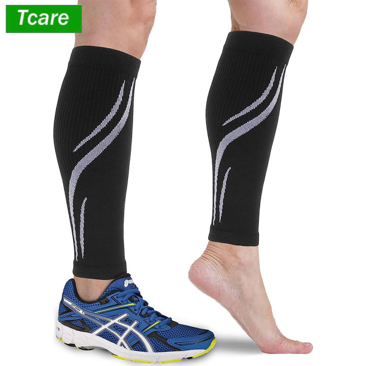 1 Pair Calf Compression Sleeves Men Women,Footless Compression Socks ...