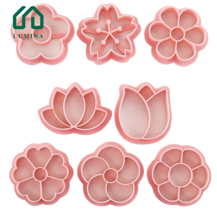 Lumina Fondant Cookie Cutter Flower Shape Cookie Cutters Set Diy ...
