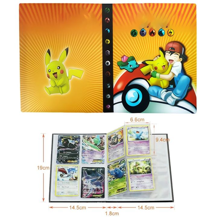 【happy one】240pcs Pokemon Card Pikachu Album Book TAKARA TOMY Holder ...