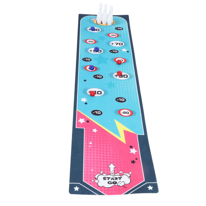 New Tabletop Bowling Game For Kids Adults Educational Portable Bowling ...
