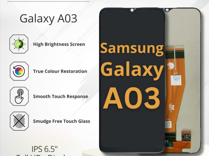 Samsung Galaxy A03 Display High Quality A03 LCD Display with Touch ...