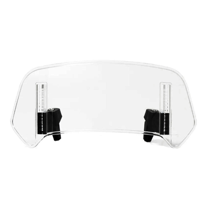 Motorcycle Windshield Extension Adjustable Spoiler Deflector for ...