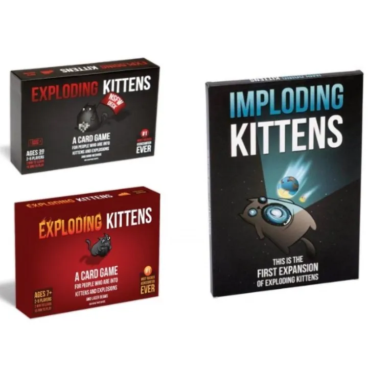 Exploding Kittens Exploding Kittens Card Gme Exploding Kittens Board ...