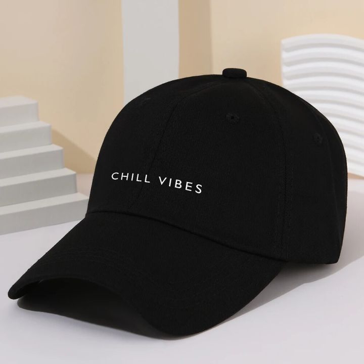 Letter Print Baseball Cap Women Men Summer Curved Brim Solid Color Cotton Snapback Hats Uniis ...