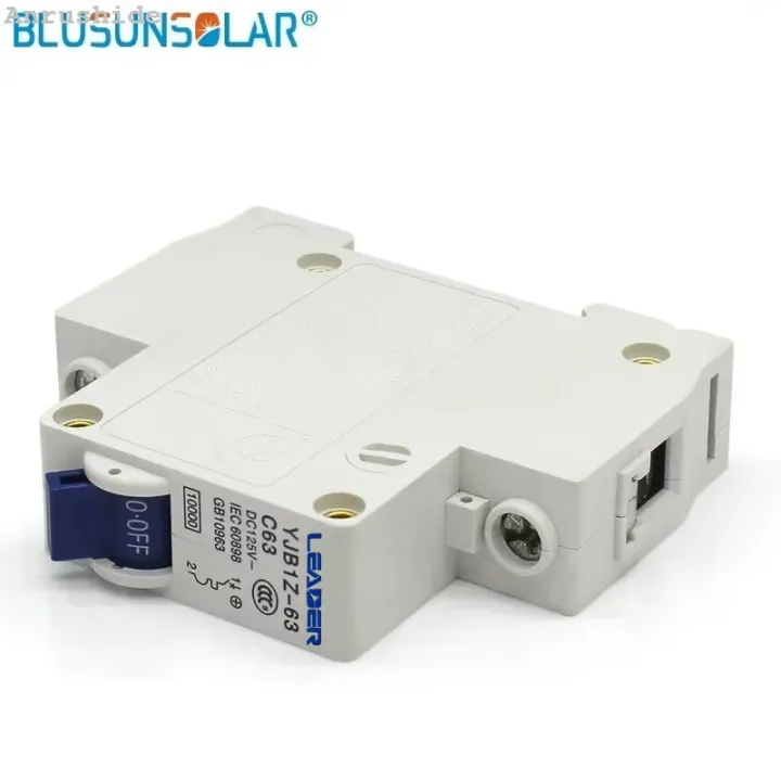 Anrushide LEADER logo 1 piece/lot 1P 63A DC 125V DC Circuit Breaker ...