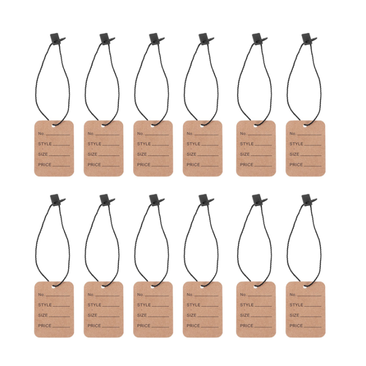 1000 Pieces Price Tags and Hang Tag String, for Clothing Marking | Daraz.lk