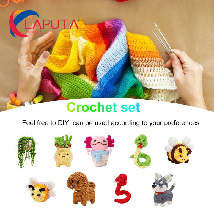 Handcrafted Crochet Project Complete Crochet Bee Doll Kit for Beginners ...
