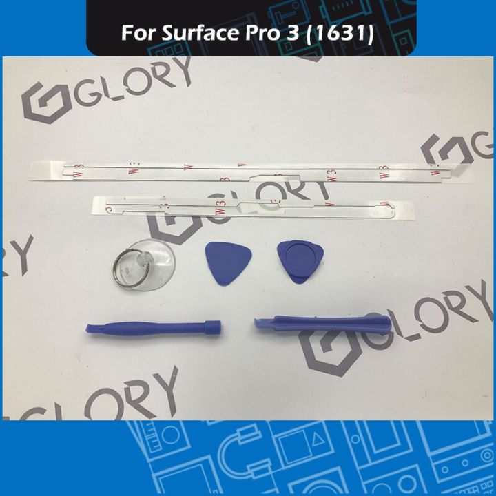 LCD Screen Sticker and Tool For Microsoft Surface Pro 3 (1631) TOM12H20 ...