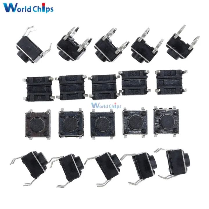 【KAMDSS015】20pcs Tact Switch Push Button Tactile Push button LCD Screen ...