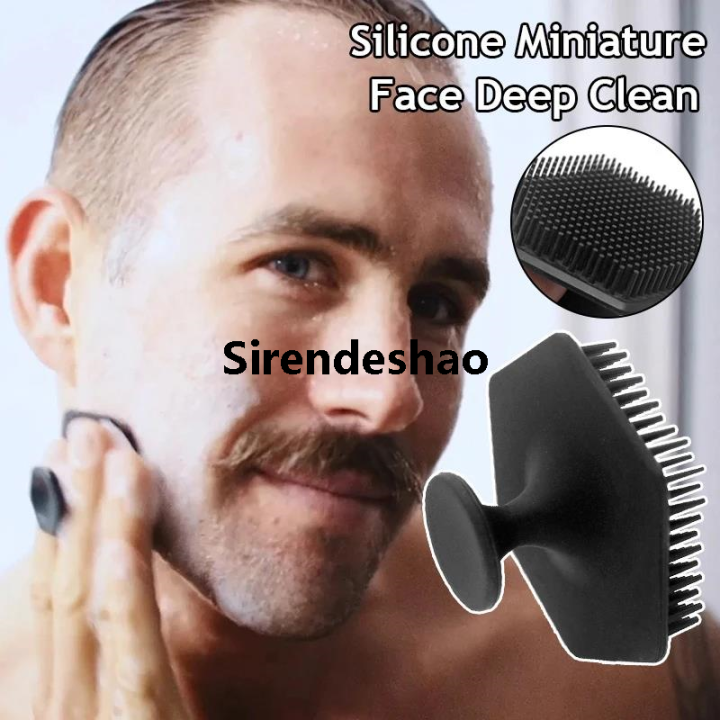 Sirendeshao Women/Men Facial Cleaning Brush Scrubber Silicone Miniature ...