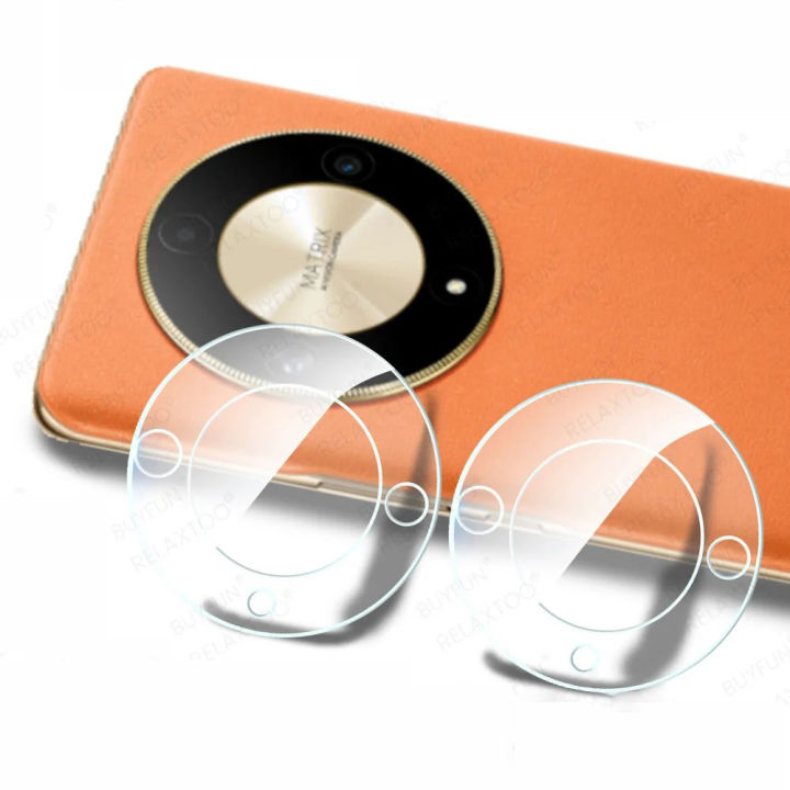 For Honor X9b/x50 5G 2Pcs Transparent 3D Lens Film for Honer X9b x50 6. ...