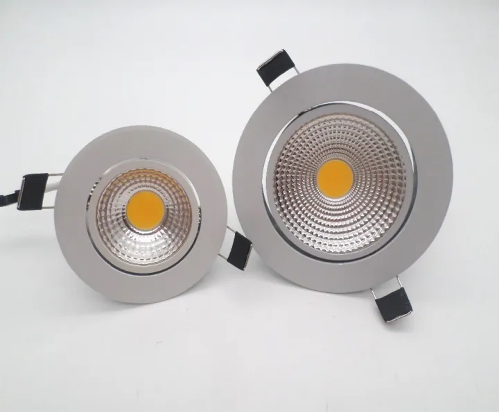 LED Downlight Super Bright Recessed LED SPOT Dimmable COB 3W 5W 7W 12W ...