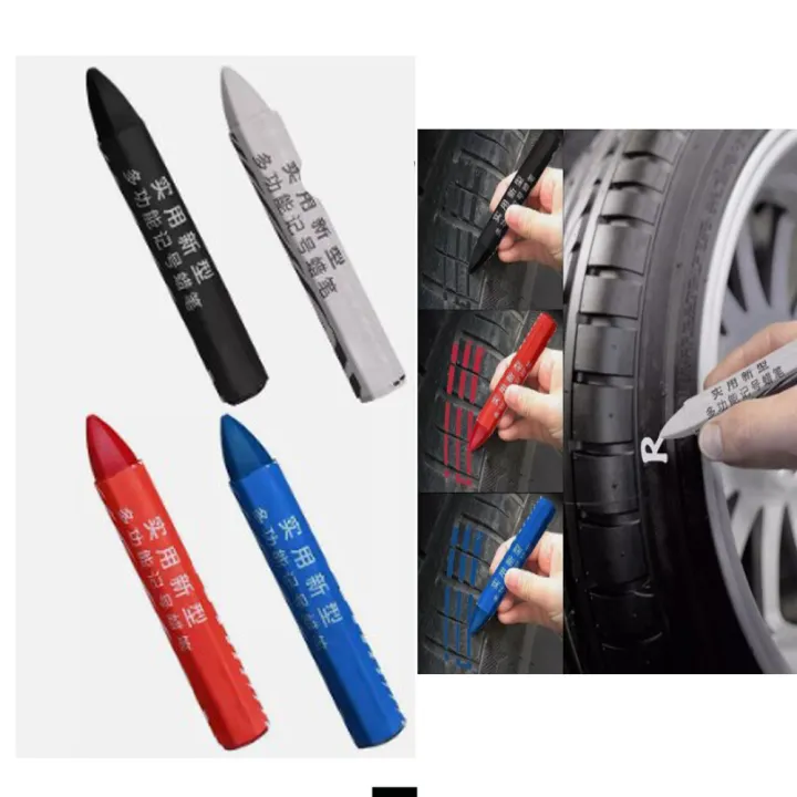 Blue Tire Marker Tire Marking Crayons Crayon Marker For Tire Waterproof ...