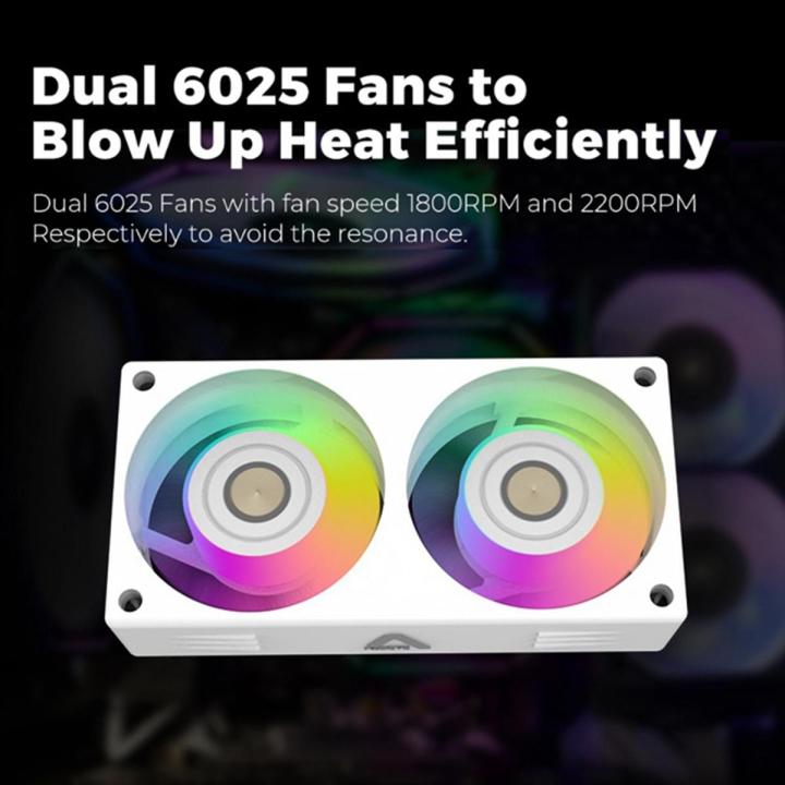 ALSEYE RAM Cooler Cooling Fan Ram Memory Cooler, Black ARGB | Daraz.lk