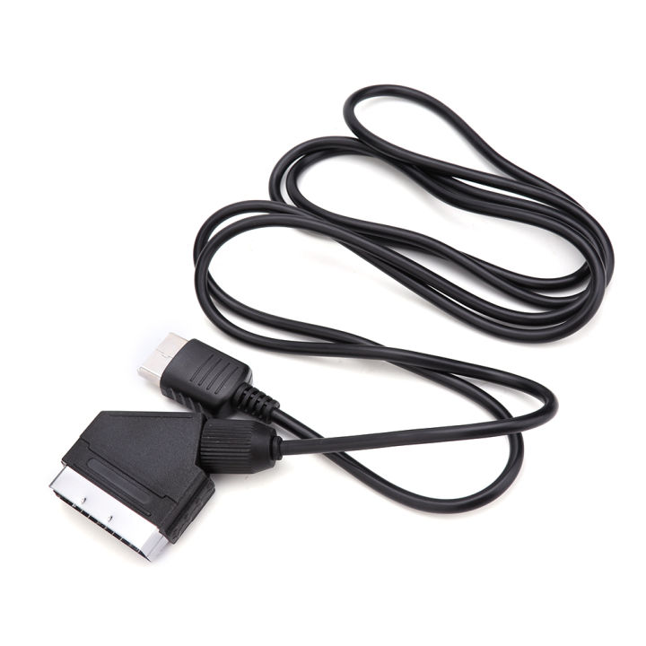 Scart Cable 1.8m/6ft TV AV Lead RGB Scart Cable Replacement Image ...