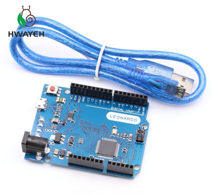 Leonardo R3 Microcontroller Atmega32u4 Development Board USB Cable ... Leonardo R3 Microcontroller Atmega32u4 Development Board USB Cable ...