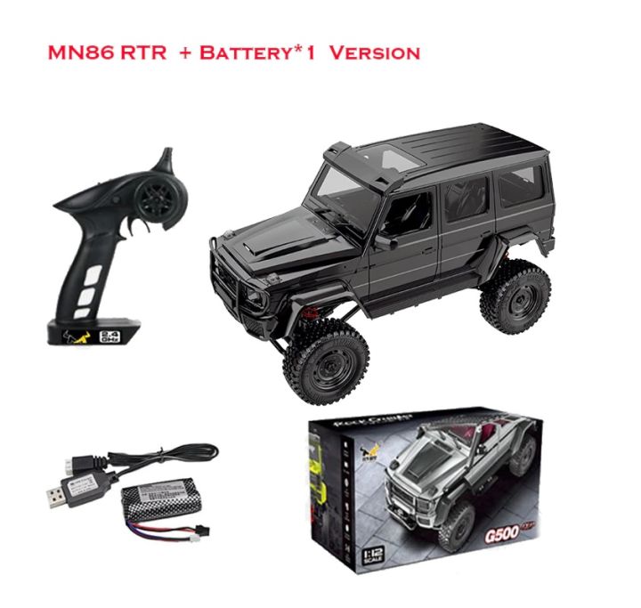 MN RTR Car MN86 1:12 2.4G 4WD Unassembled G500 230MM Wheelbase Crawler ...