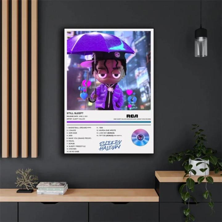 Pop Rap Music Album Cover Still Sleep Poster Aesthetic Rapper Hip Hop ...