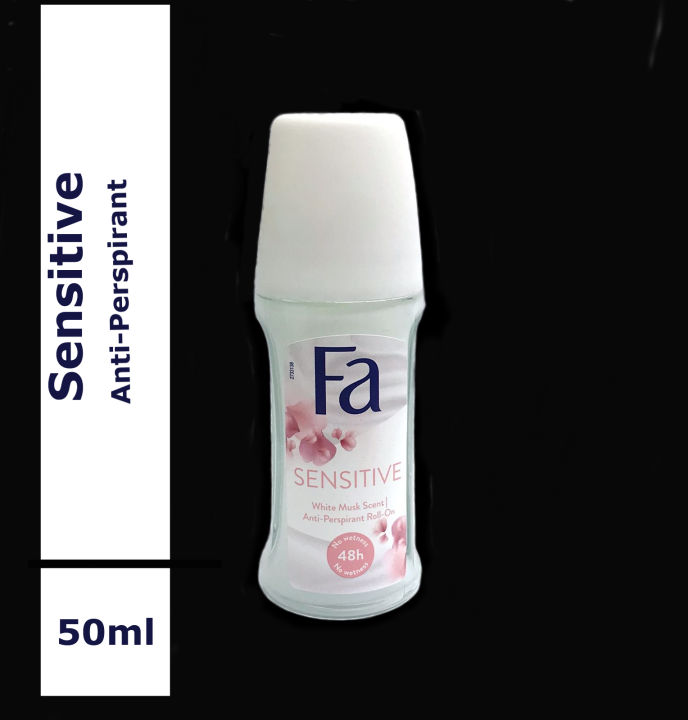 Fa Sensitive White Musk Scent Anti Perspirant Roll On 50ml | Daraz.lk