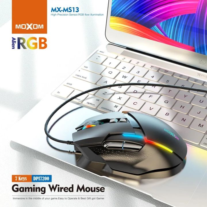 Alien RGB LED Gaming Wired Mouse | Daraz.lk