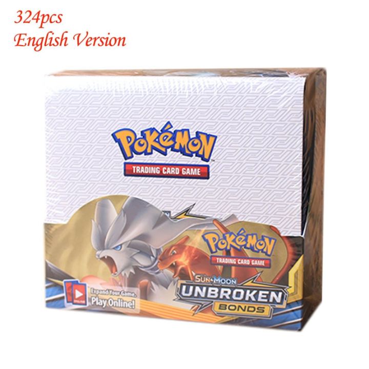 【Serendipity party】324Pcs/Box Pokemon Cards Sun & Moon Lost Thunder ...