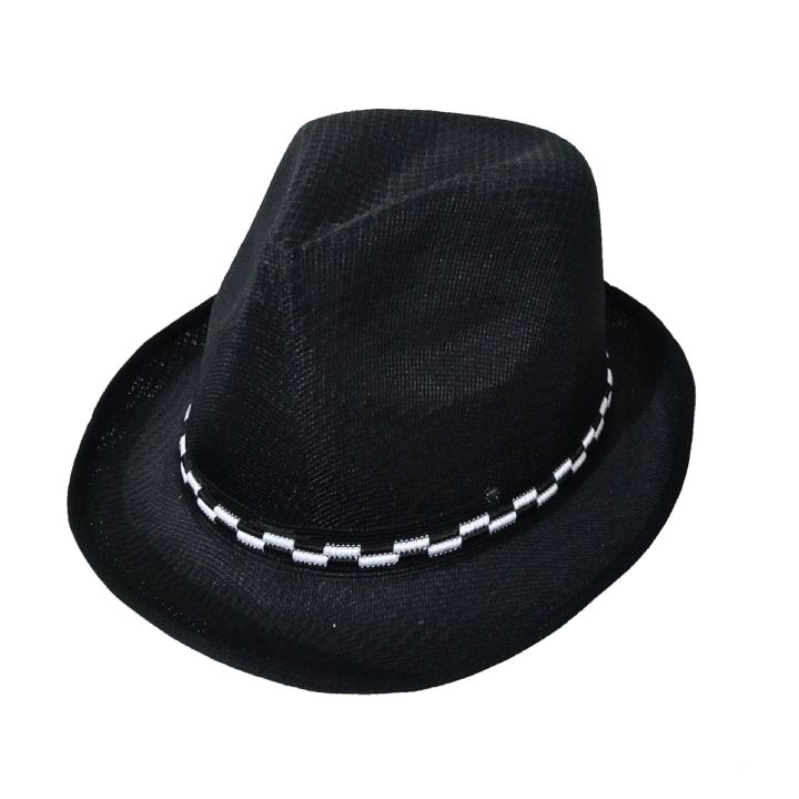 Nylon Wide Brim Hat Fedora Cap - Michael Jackson Style Hat - Fits Under ...