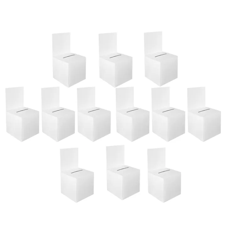 SRIWEN 24 Pcs Sweepstakes Ballot Box Ballot Box Donation Box for ...
